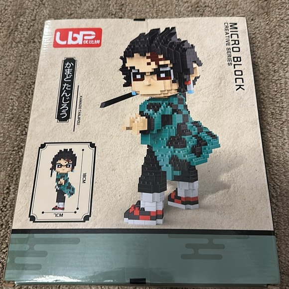 kamado | Toys | Anime Demon Slayer Brickheadz Tanjiro Kamado Figure Set ...